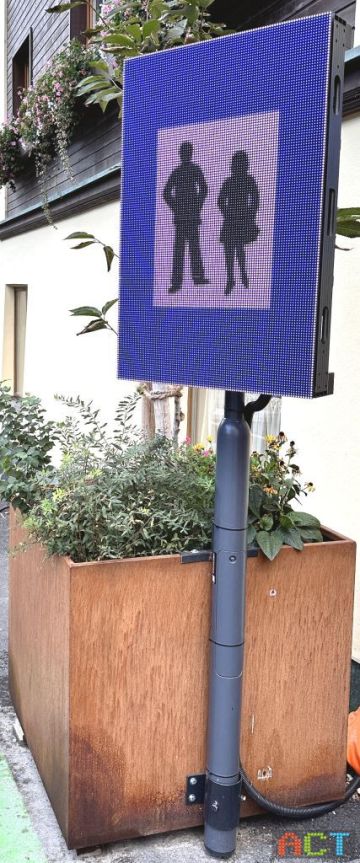 ACT GmbH LED-Displays - Dynamische LED-Beschilderung in Serfaus