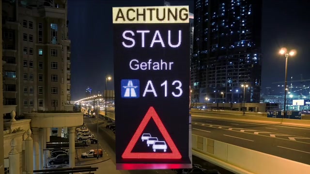 ACT GmbH LED-Displays - Digitale Verkehrsschilder für die ASFINAG