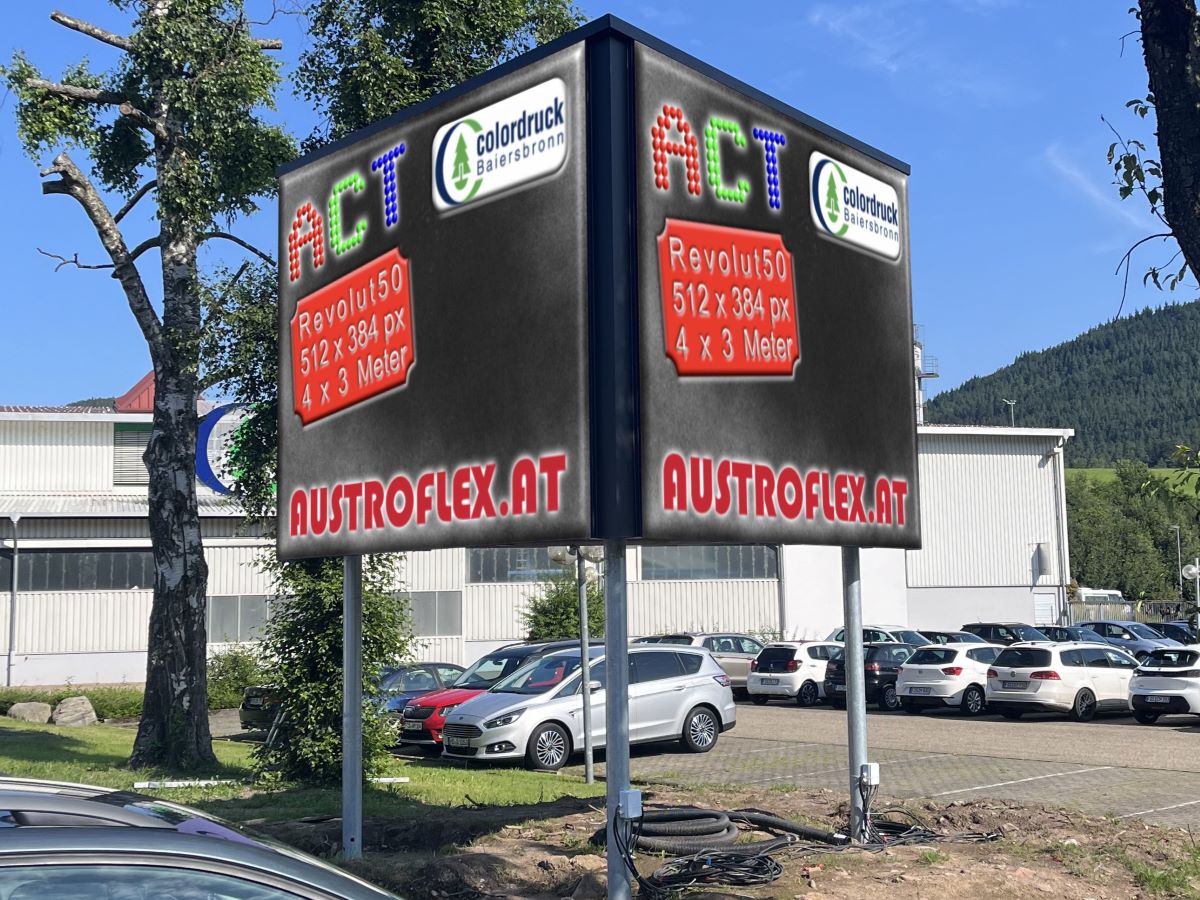 ACT GmbH LED-Displays - LED-Billboard in Baiersbronn